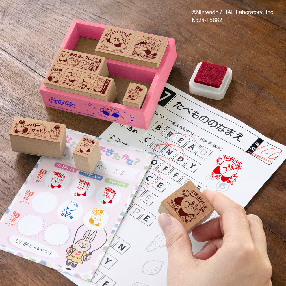 星のカービィ 木製ごほうびスタンプ – BEVERLY